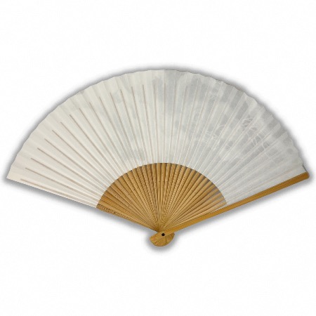 Éventail japonais motif de dragon